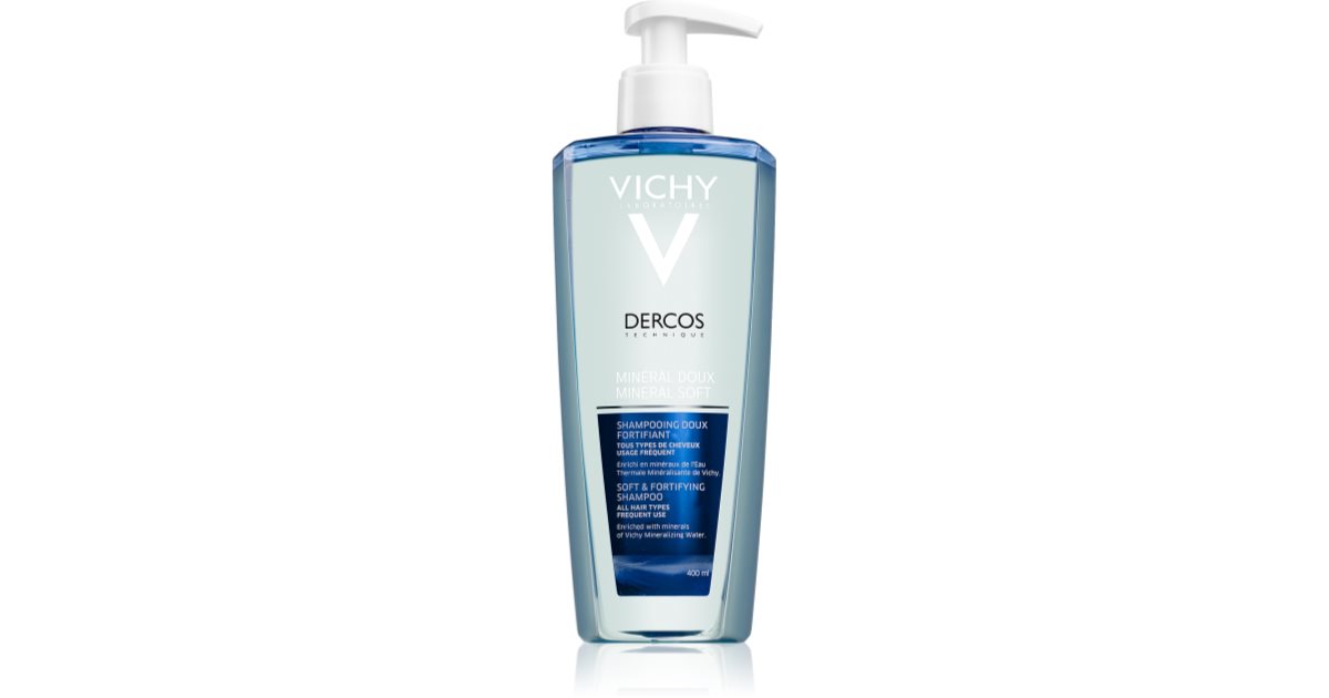 Vichy Dercos Mineral Soft минерален шампоан за ежедневна употреба ...