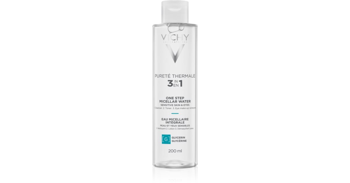 Vichy Pureté Thermale mineral micellar water for sensitive skin ...