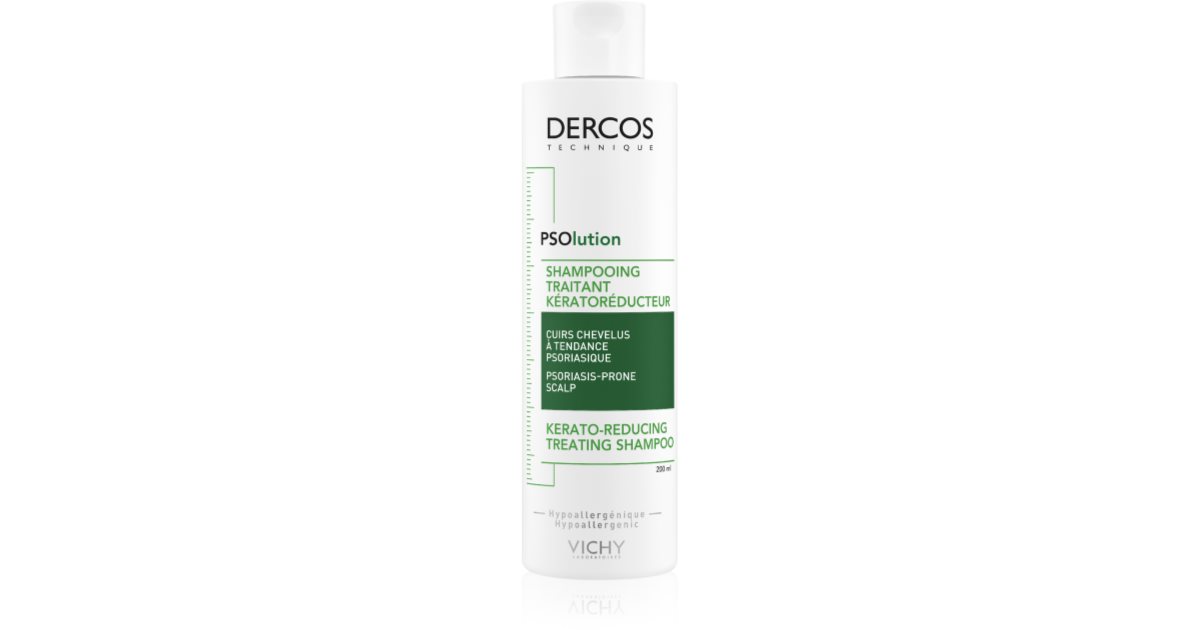 Vichy Dercos PSOlution hypoallergenic shampoo for scalp with psoriasis ...