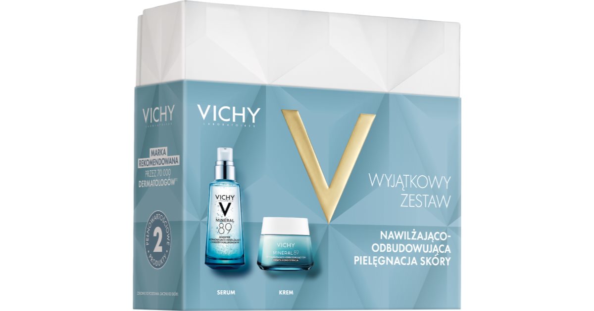 Vichy Minéral 89 Gift Set świąteczny zestaw prezentowy intensywnie ...
