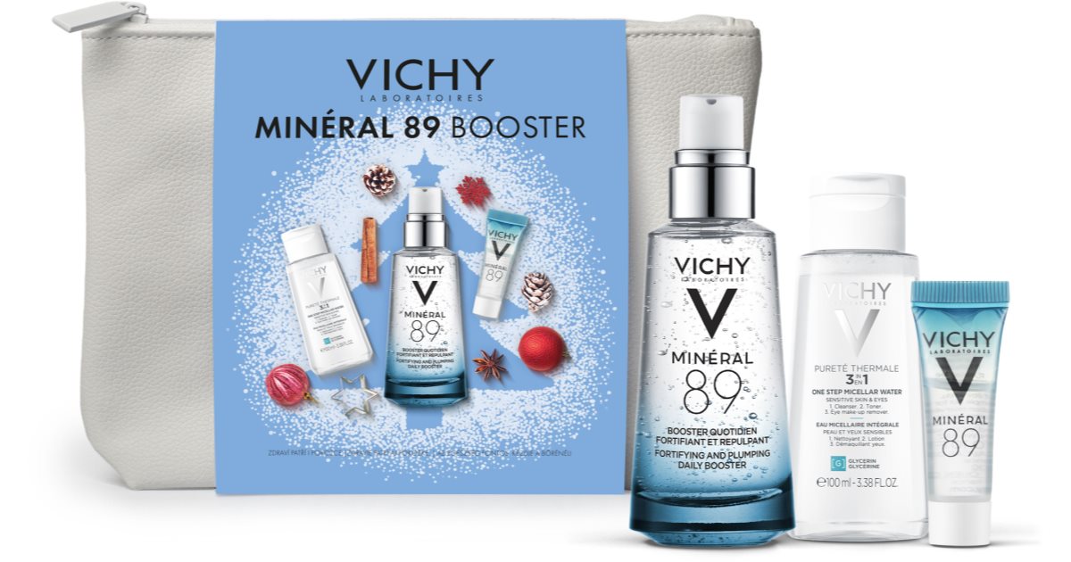 Vichy Minéral 89 Gift Set Christmas gift set for intensive hydration ...