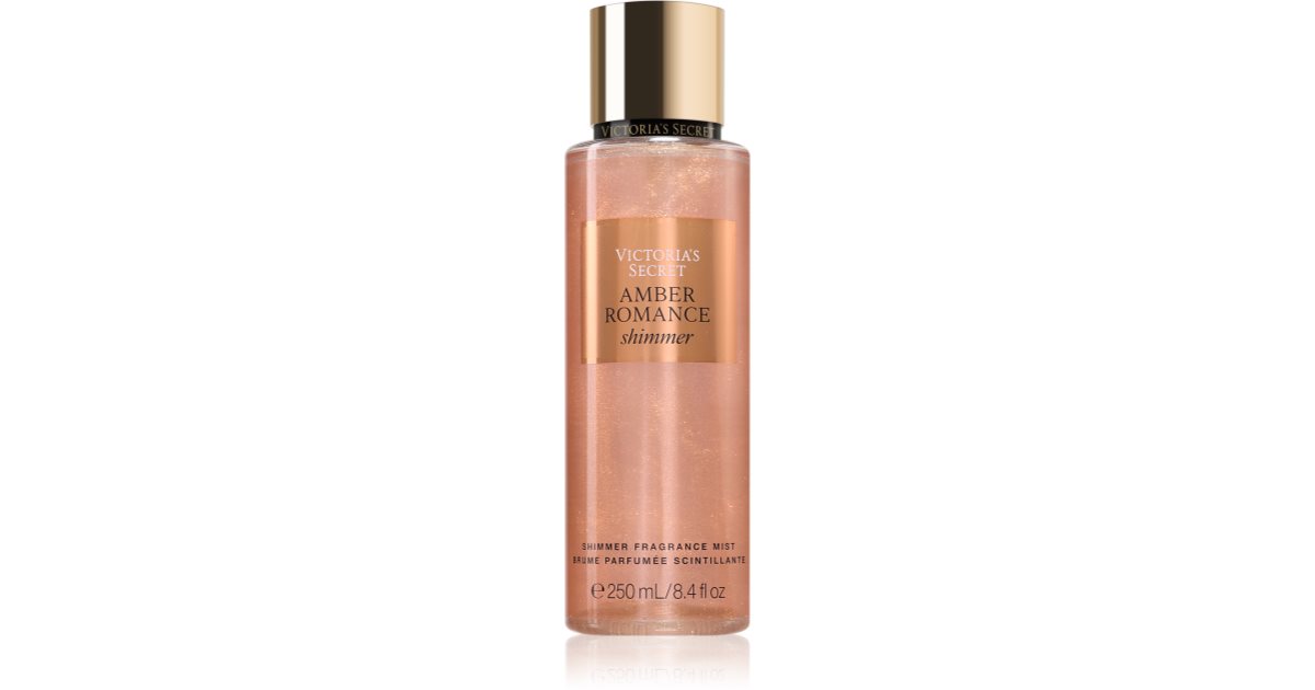 Victoria's Secret Amber Romance Shimmer Bodyspray mit Glitzerteilchen ...