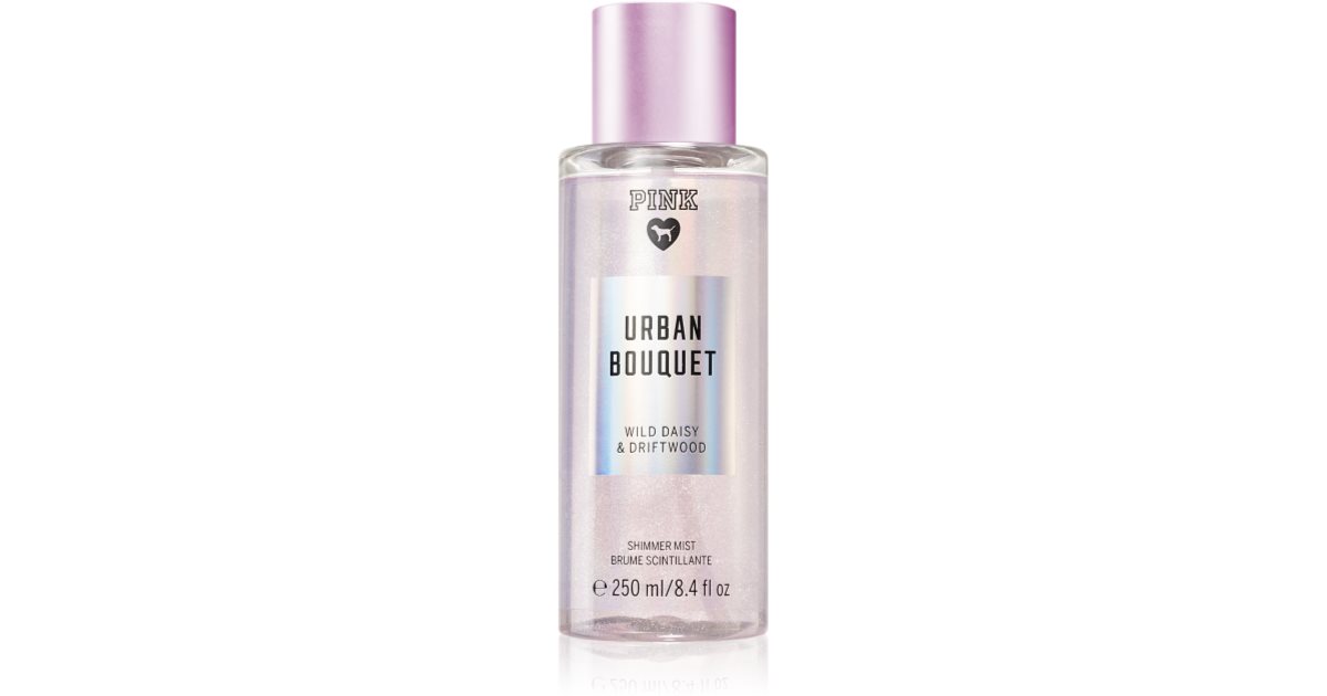 Victoria's Secret PINK Urban Bouquet Shimmer Body Spray with Glitter ...