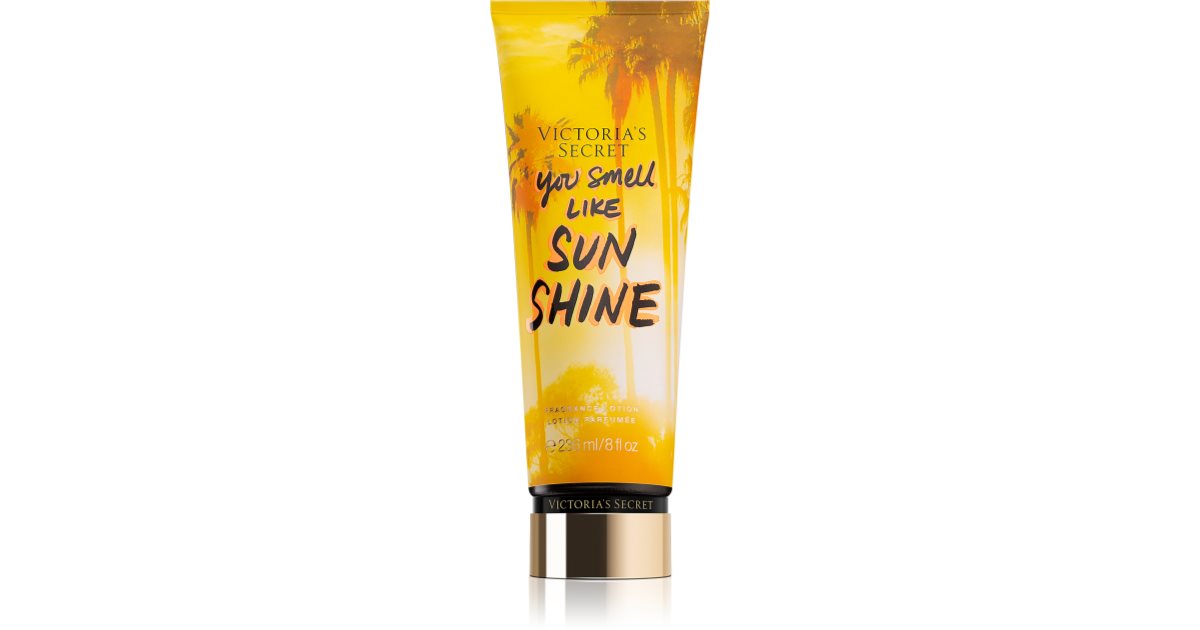 Victoria's Secret Let's Get Away You Smell Like Sunshine Body Lotion ...