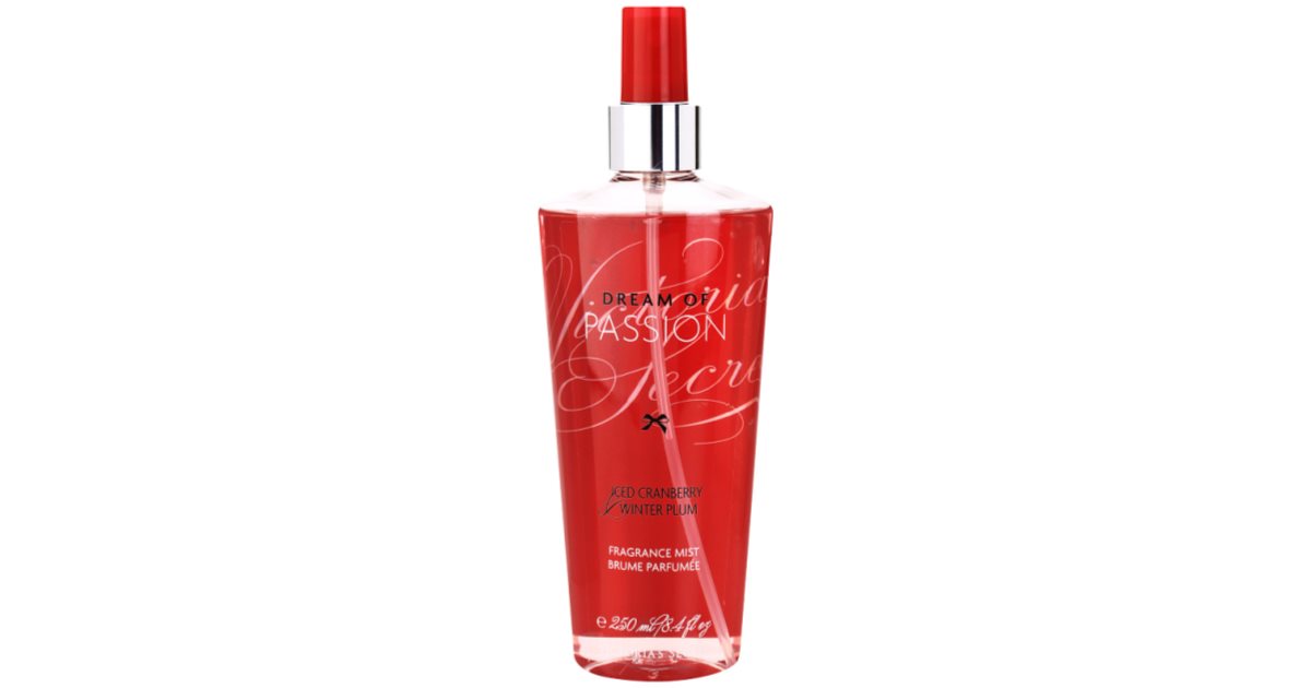 Victoria's Secret Dream Of Passion spray de corpo para mulheres 250 ml ...