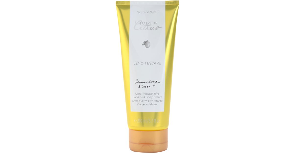 Victoria's Secret Lemon Escape creme corporal para mulheres 200 ml ...