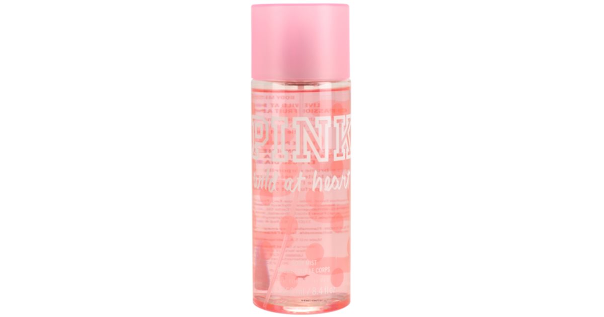 Victorias Secret Pink Wild At Heart Body Spray For Women 250 Ml