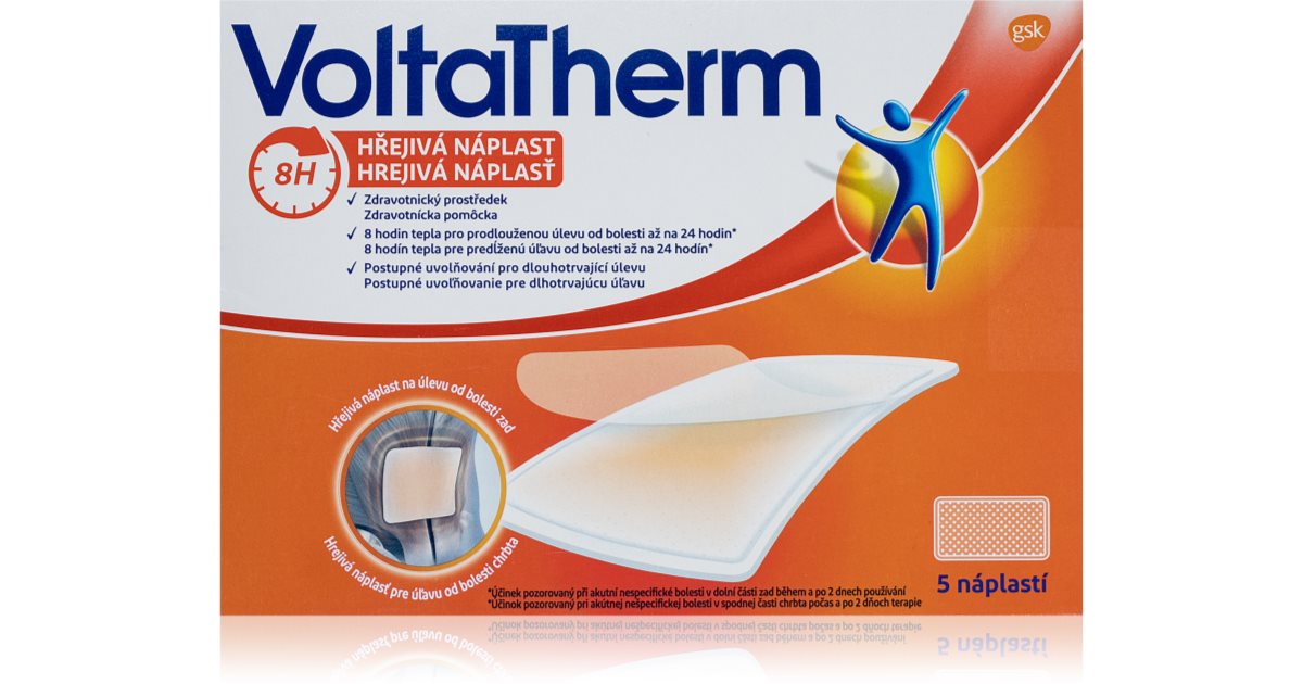VoltaTherm VoltaTherm warming patch for pain relief of muscles and ...