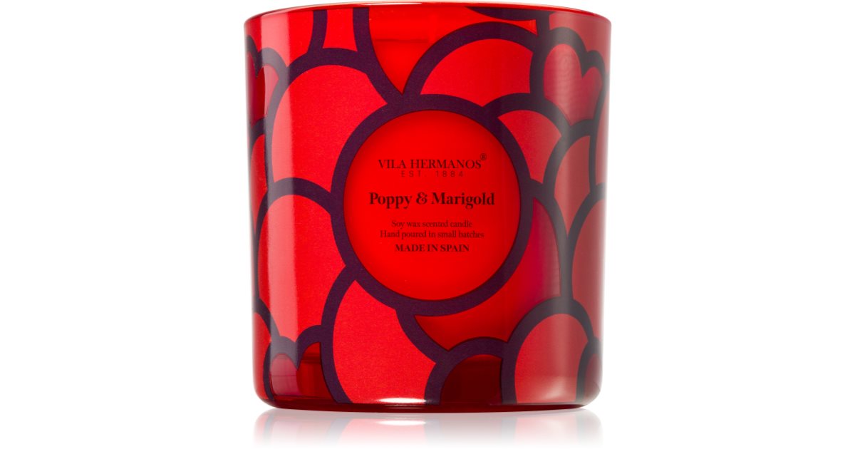 Vila Hermanos 70ths Year Poppy & Marigold scented candle | notino.co.uk