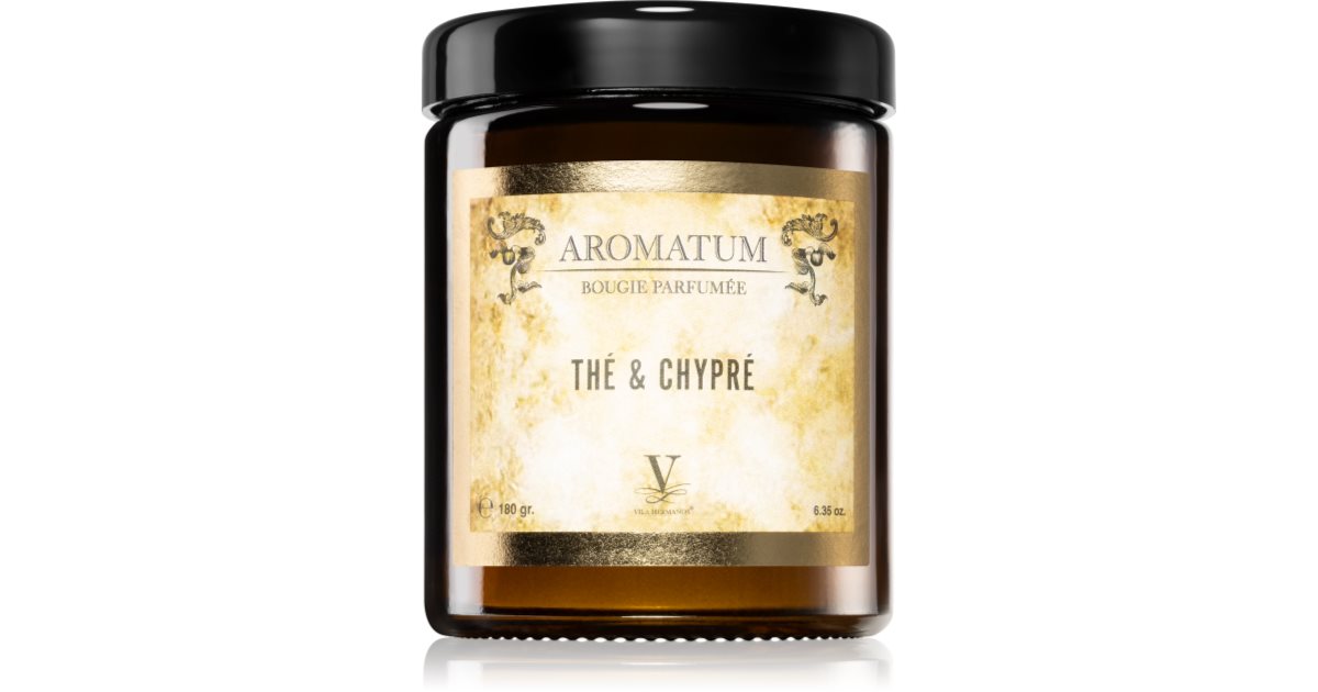 Vila Hermanos Aromatum Thé & Chypré scented candle | notino.ie