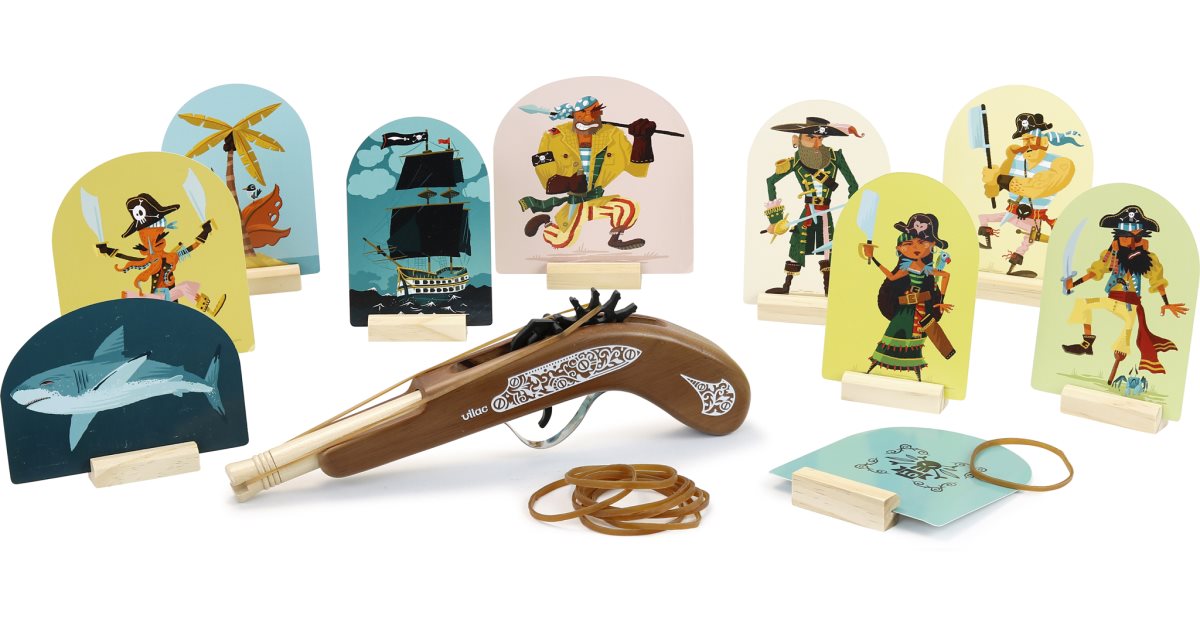 Vilac Rubber Band Gun activity toy | notino.co.uk