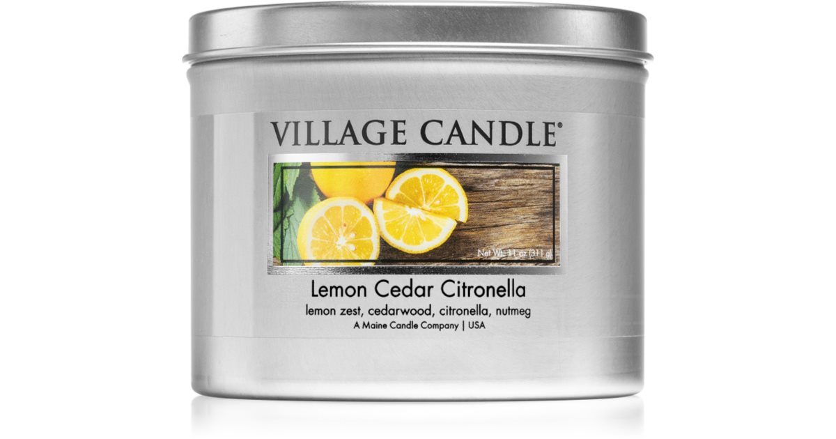 Village Candle Lemon Cedar Citronella lõhnaküünal purgis | notino.ee