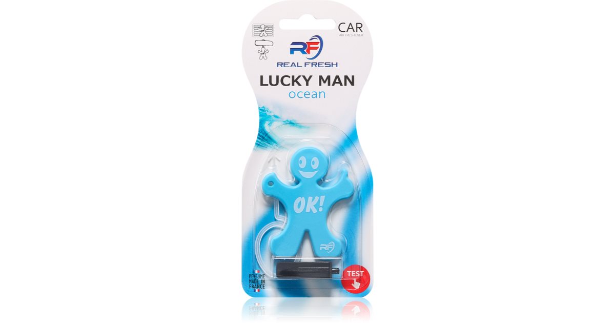 Real Fresh Lucky Man Ocean ambientador auto | notino.pt