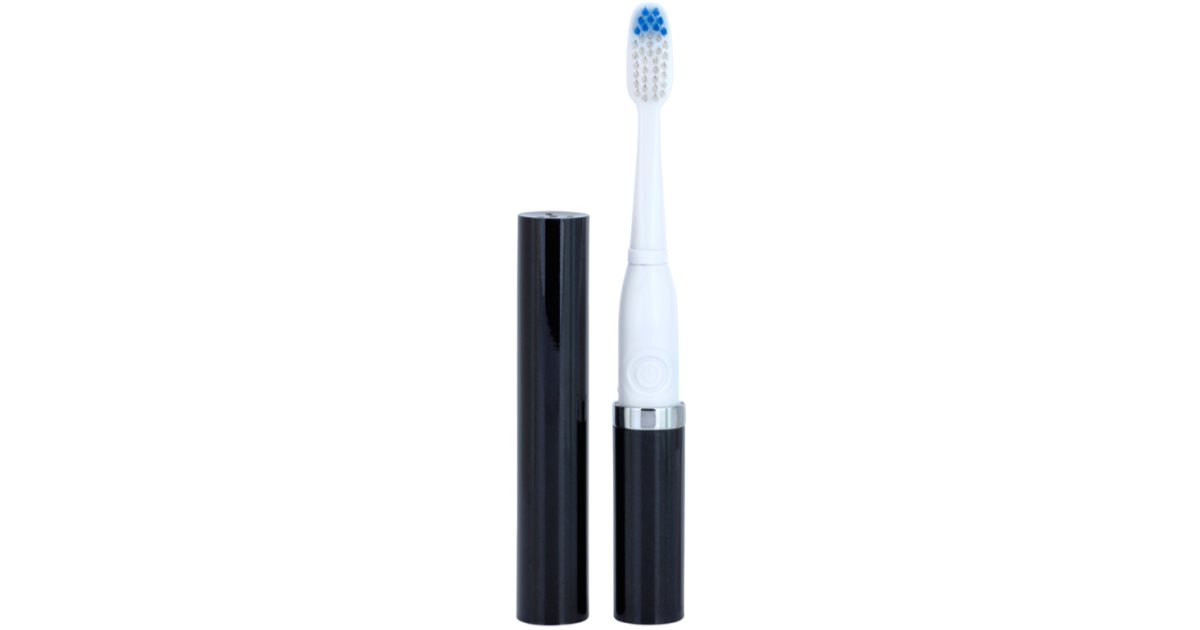 Violife Slim Sonic Black Battery-Powered Sonic Toothbrush with ...