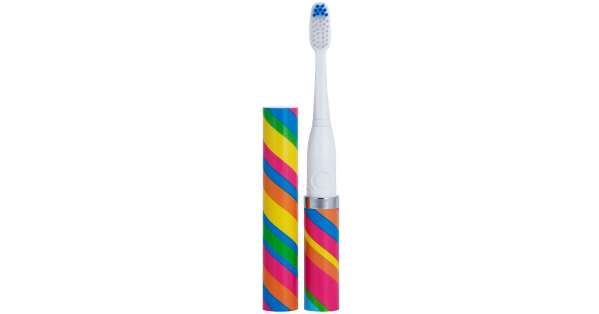 Violife Slim Sonic Carnival Battery-Powered Sonic Toothbrush with ...