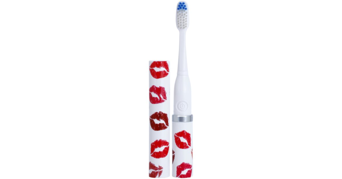 Violife Slim Sonic Kisses Battery-Powered Sonic Toothbrush with ...