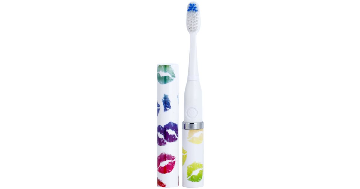 Violife Slim Sonic Lipsmack Battery-Powered Sonic Toothbrush with ...