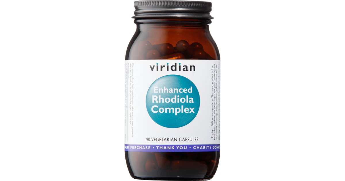 Viridian Nutrition Enhanced Rhodiola Complex | notino.pl