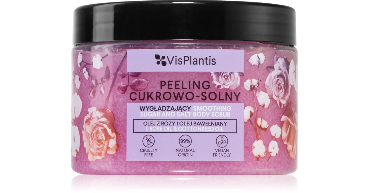 Vis Plantis Herbal Vital Care Rose & Cottonseed Oil glättendes Body ...
