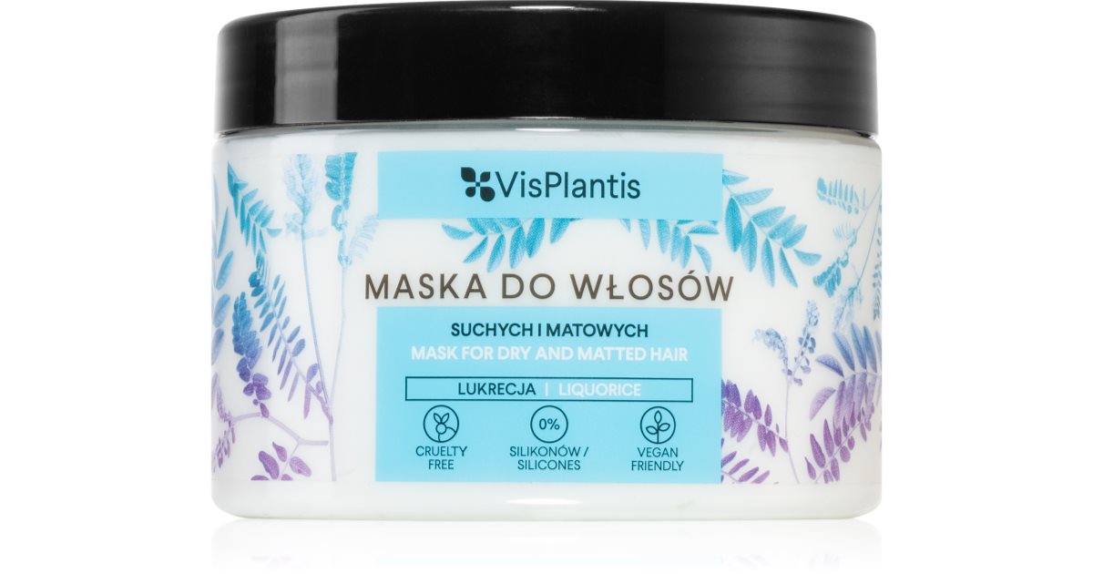 Vis Plantis Herbal Vital Care Liquorice masque hydratant intense pour ...