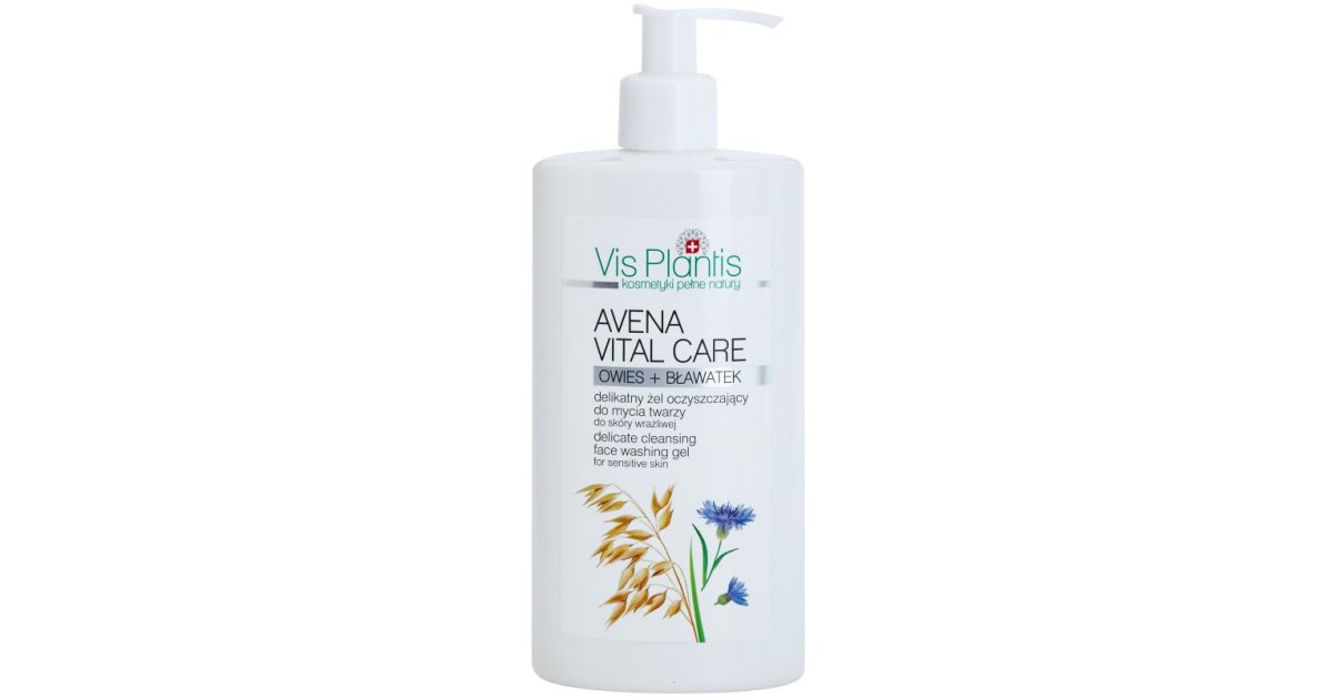 Vis Plantis Avena Vital Care gel nettoyant pour peaux sensibles | notino.fr