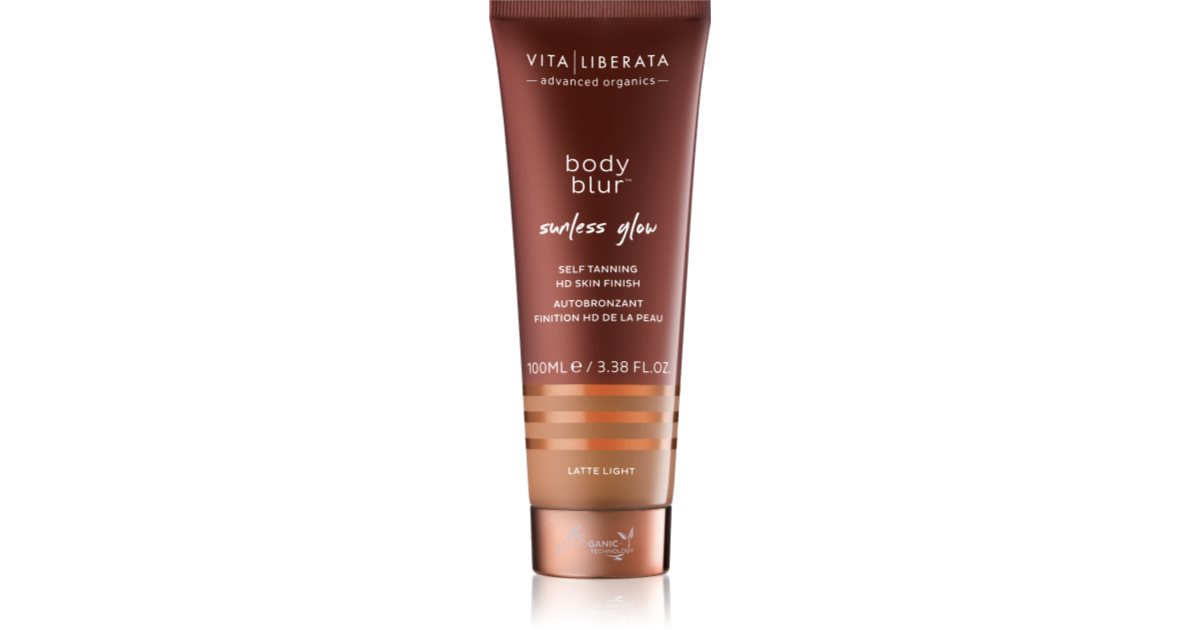 Vita Liberata Body Blur Sunless Glow Self Tan Emulsion With Bronzer ...