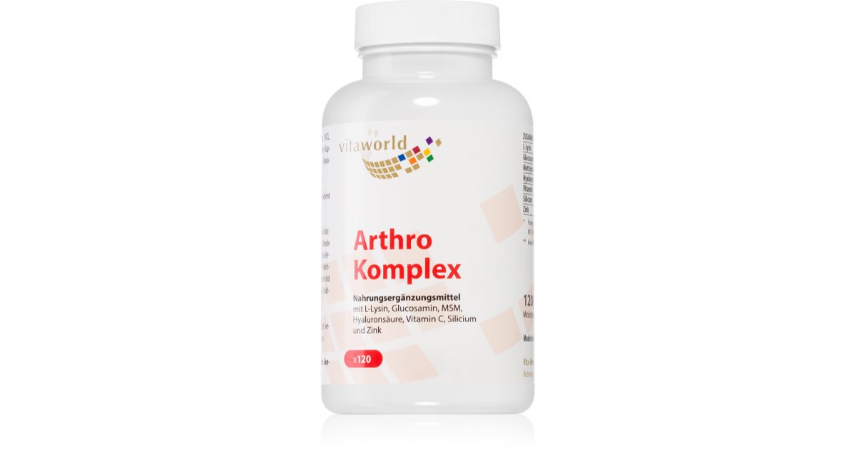 Vita World Arthro Complex Kapseln zur Förderung der Gesundheit von ...