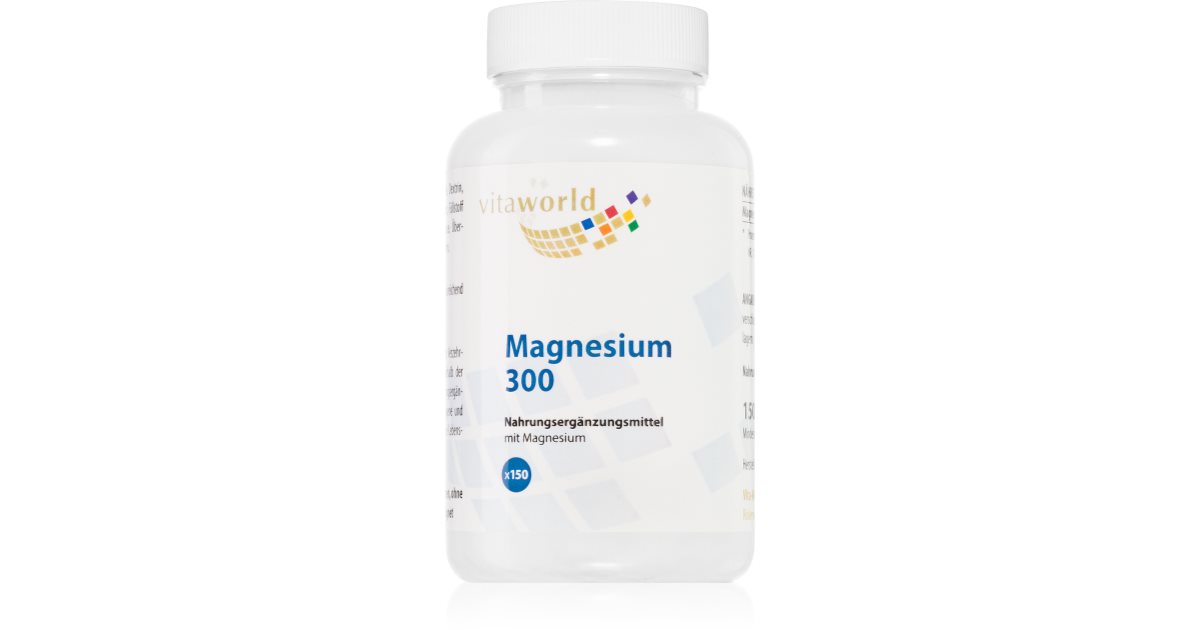 Vita World Magnesium 300 Tabletten als effektive Ergänzung von ...
