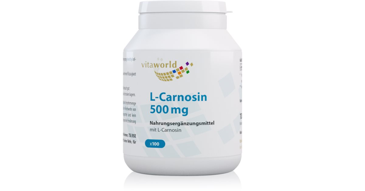 Vita World Carnosin 500 mg Kapseln ️ notino.de
