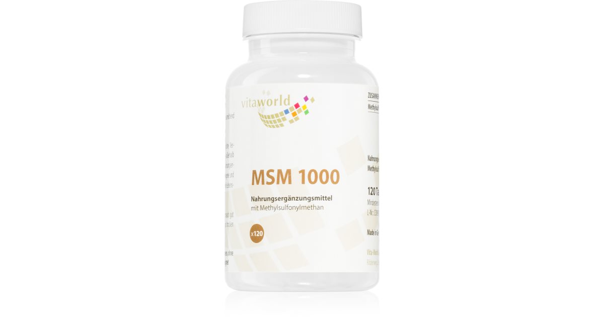 Vita World MSM 1000 mg Tabletten | notino.at