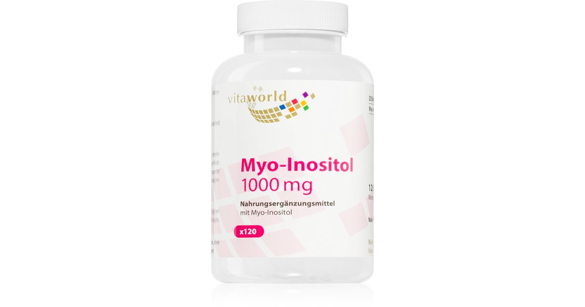 Vita World Myo-Inositol 1000 mg Nahrungsergänzungsmittel für Ihr ...