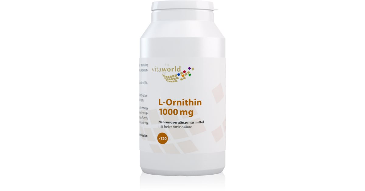 Vita World L-Ornithin 1000 mg Tabletten | notino.at