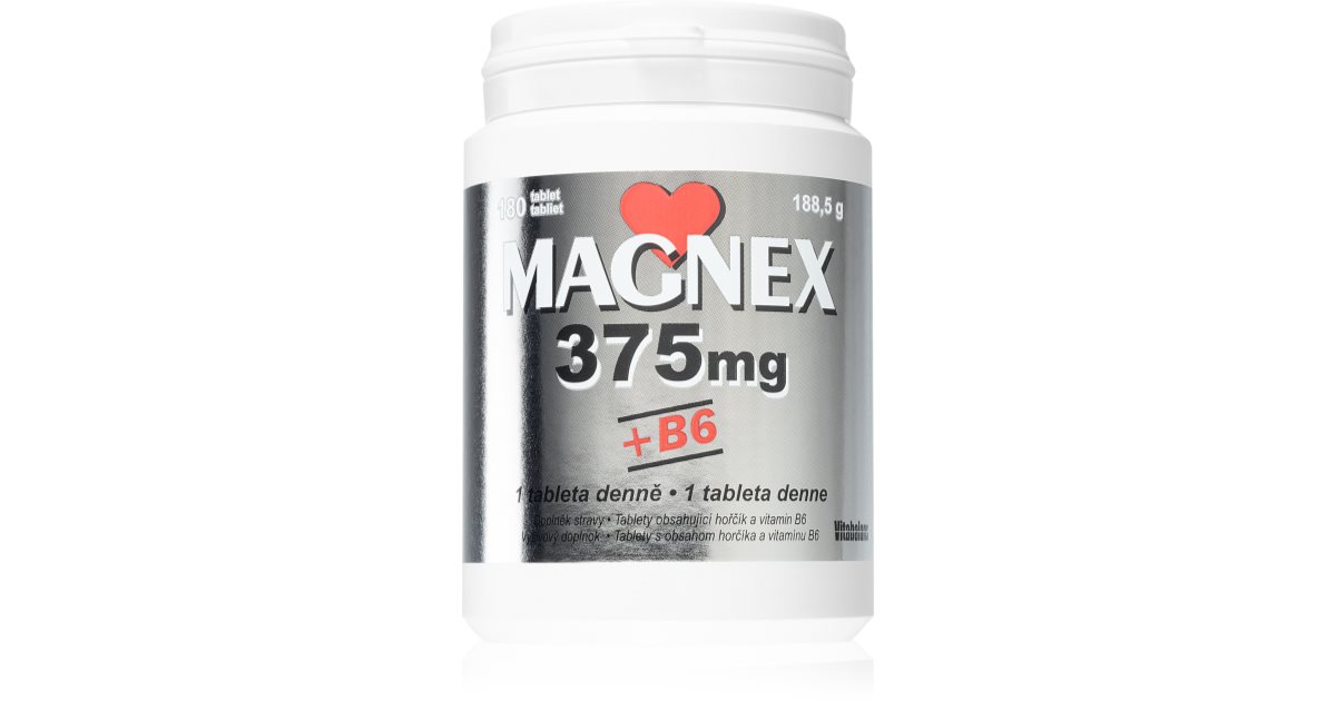 VITABALANS Magnex 375mg +B6 tablety na podporu zníženia únavy a ...