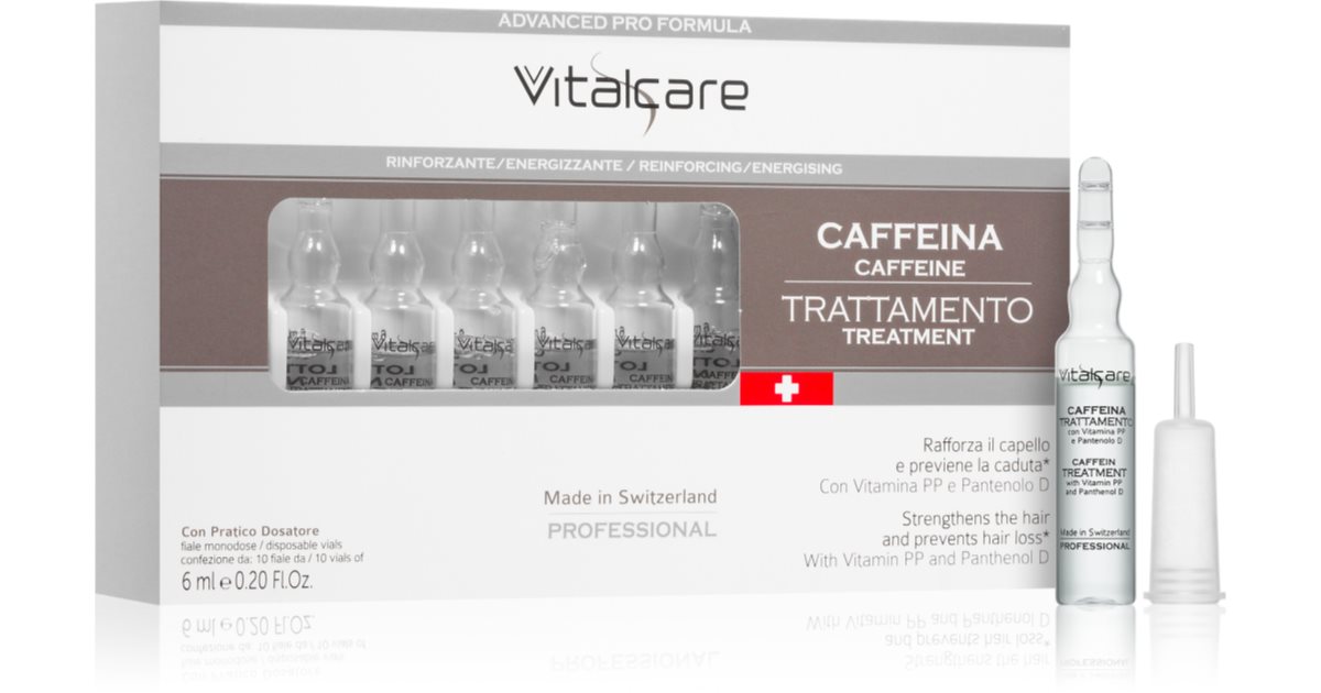 Vitalcare Professional Caffeine ampuly s kofeínom | notino.sk