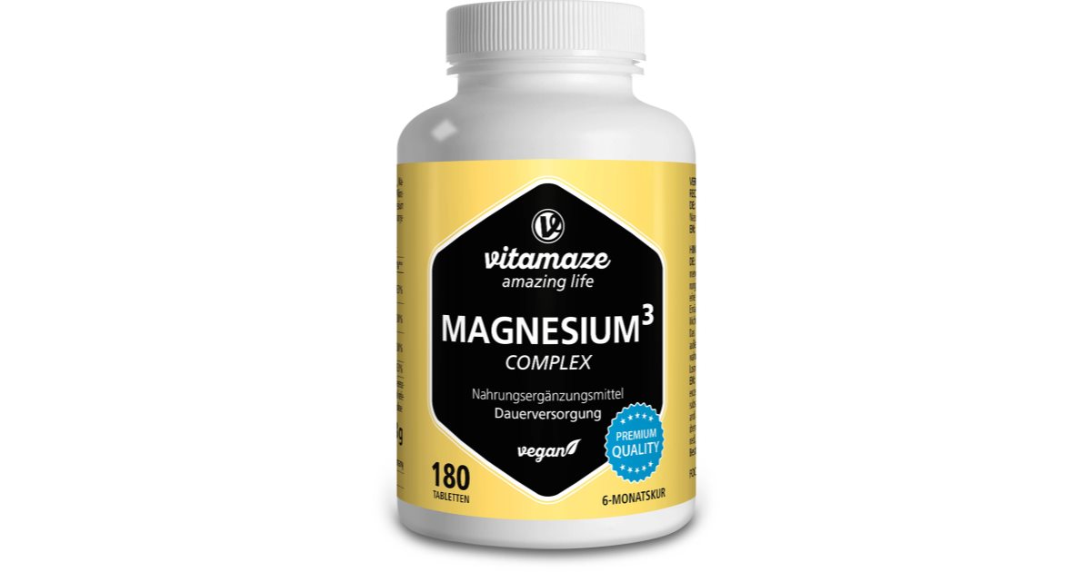 Vitamaze Magnesium³ Komplex 350 mg pastilles pour un complément en ...