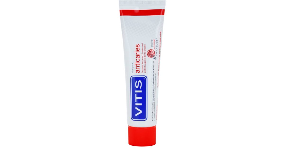 Vitis Anticaries Paste Against Dental Caries | notino.ie
