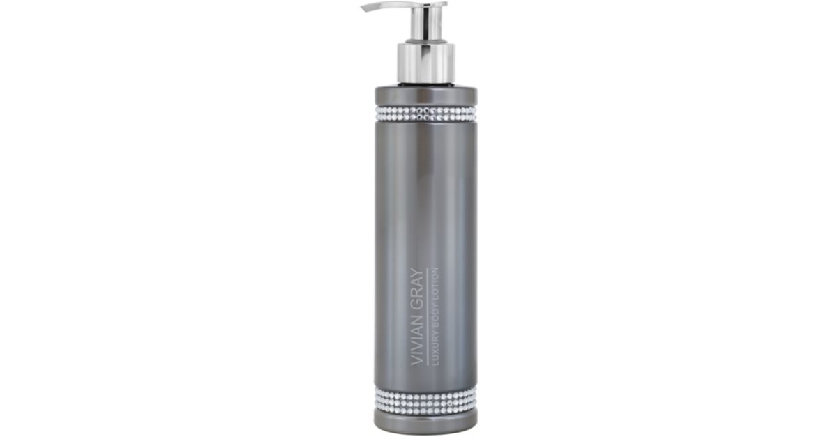 Vivian Gray Crystals Grey Body Lotion | notino.ie