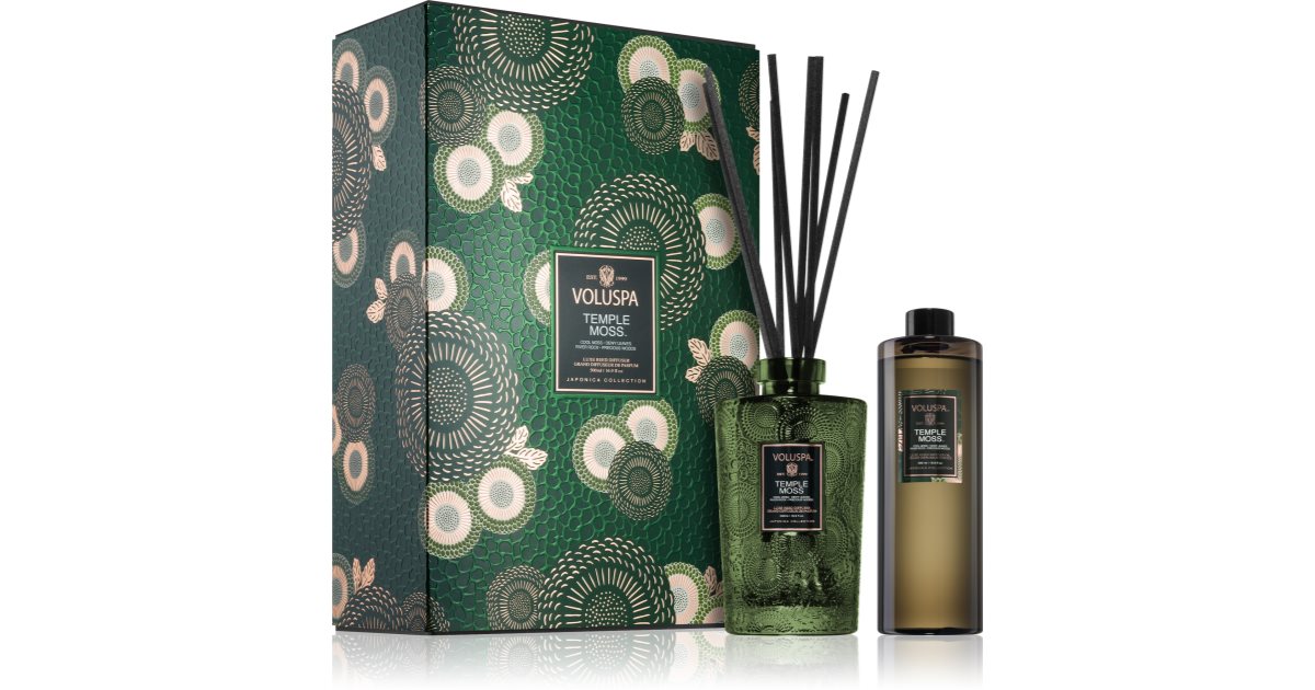 VOLUSPA Japonica Temple Moss Aroma Diffuser mit Füllung