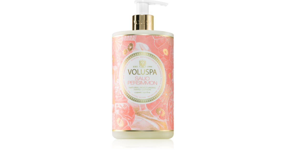 VOLUSPA Maison Blanc Saijo Persimmon moisturising hand lotion | notino ...
