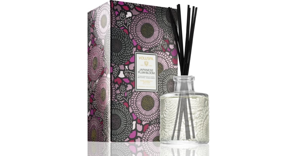 VOLUSPA Japonica Japanese Plum Bloom aroma diffuser with refill ...