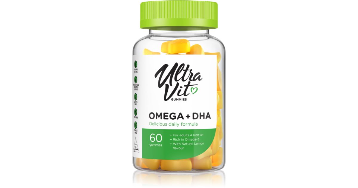 VPLab UltraVit Gummies Omega+DHA capsule morbide da masticare | notino.it