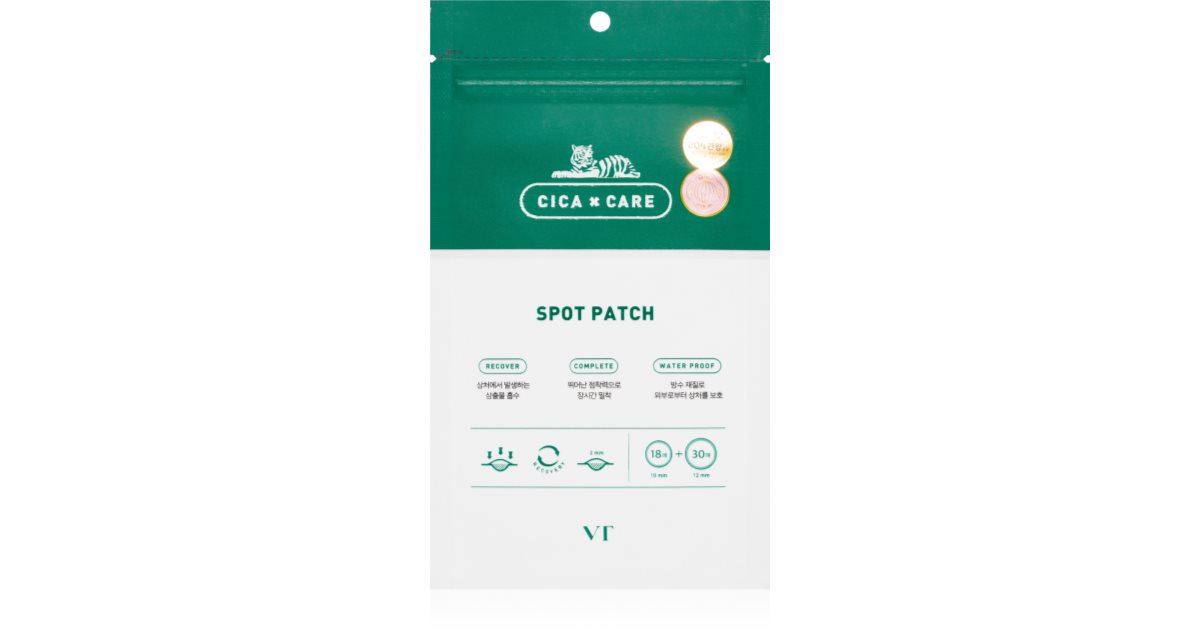 VT Cosmetics Cica Spot Patch Plaastrid probleemsele nahale | notino.ee