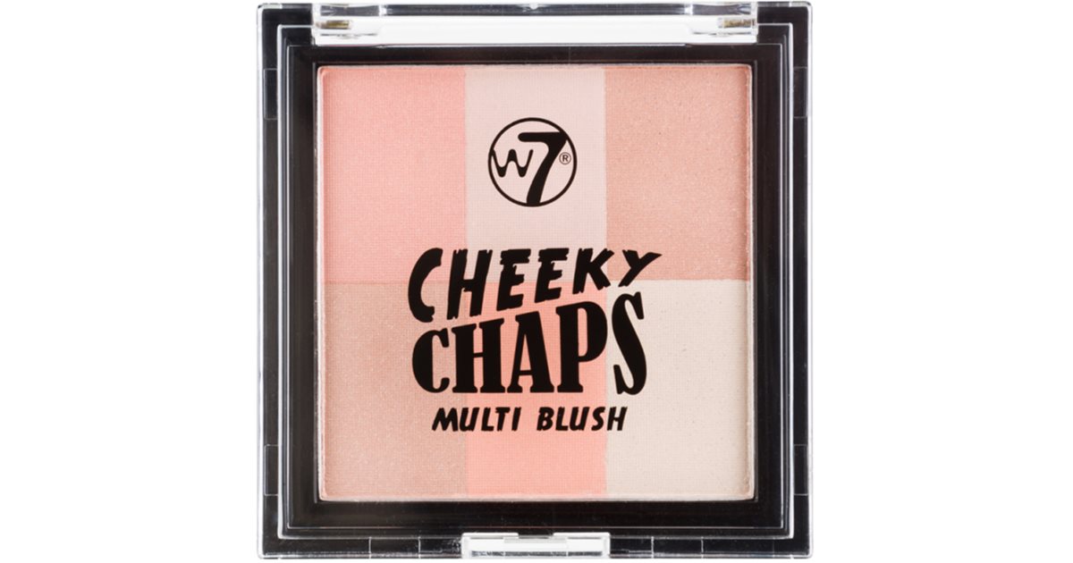 W7 Cosmetics Cheeky Chaps blush illuminateur | notino.be