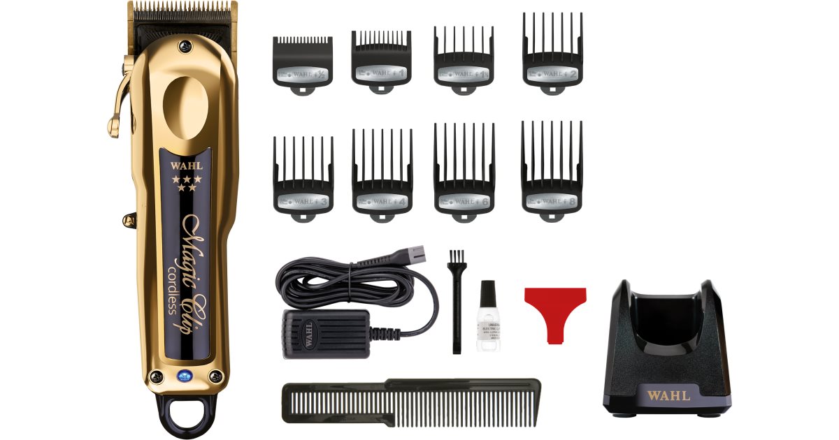 Wahl Pro ProMagic Clip Cordless Gold Hair Clipper | notino.ie