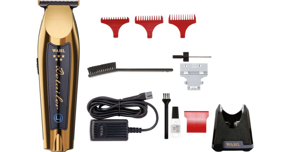 Wahl Pro Detailer Wide Cordless Gold hair clipper | notino.co.uk
