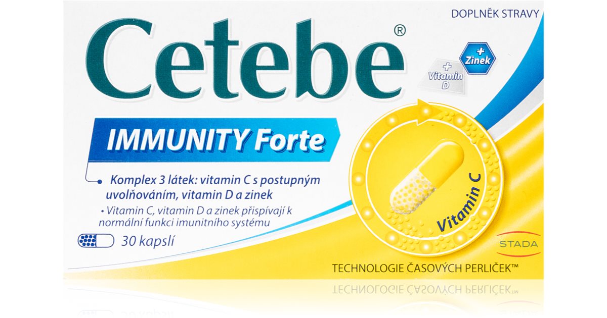 Cetebe IMMUNITY FORTE capsules immunity booster | notino.co.uk