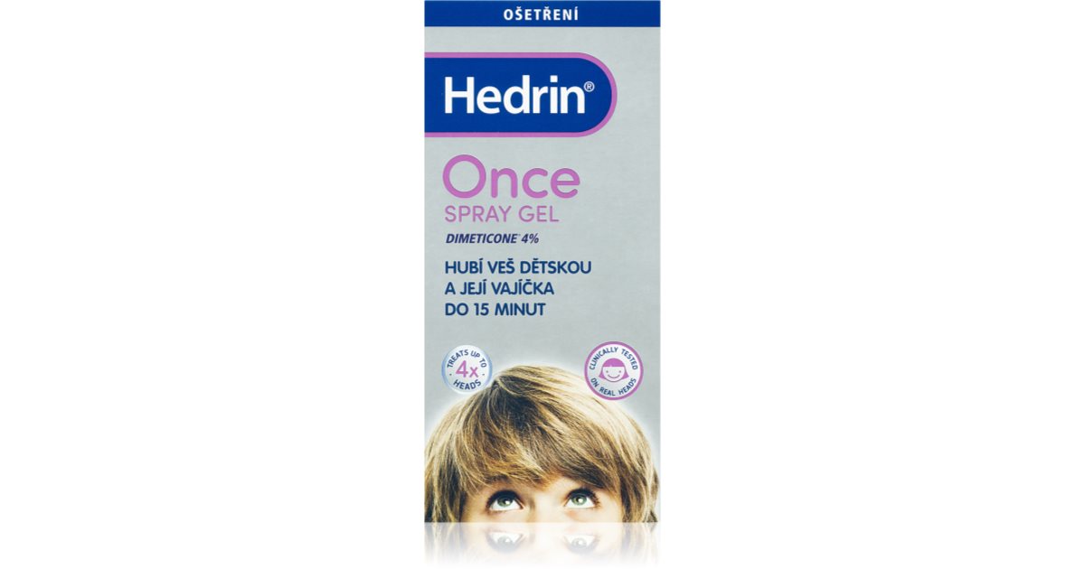HEDRIN Hedrin Once hairspray anti-lice | notino.co.uk