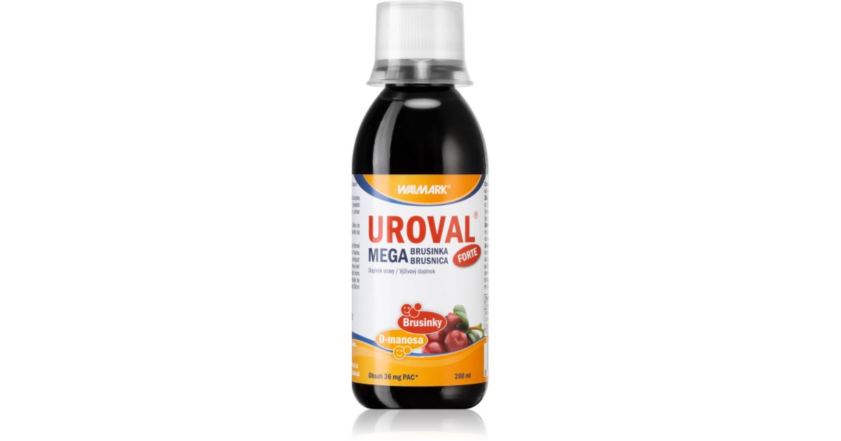 Uroval Mega Brusnica sirup na prevenciu urologických ťažkostí | notino.sk