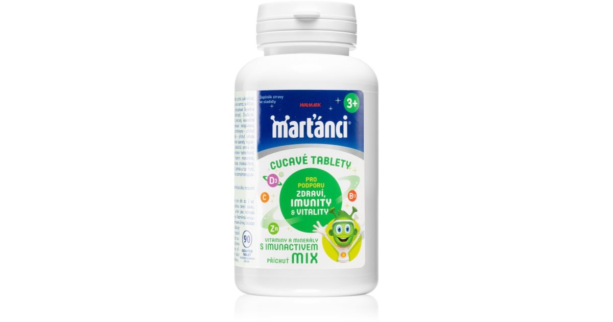 MARŤÁNCI with Imunactive multivitamins with minerals chewable tablets ...