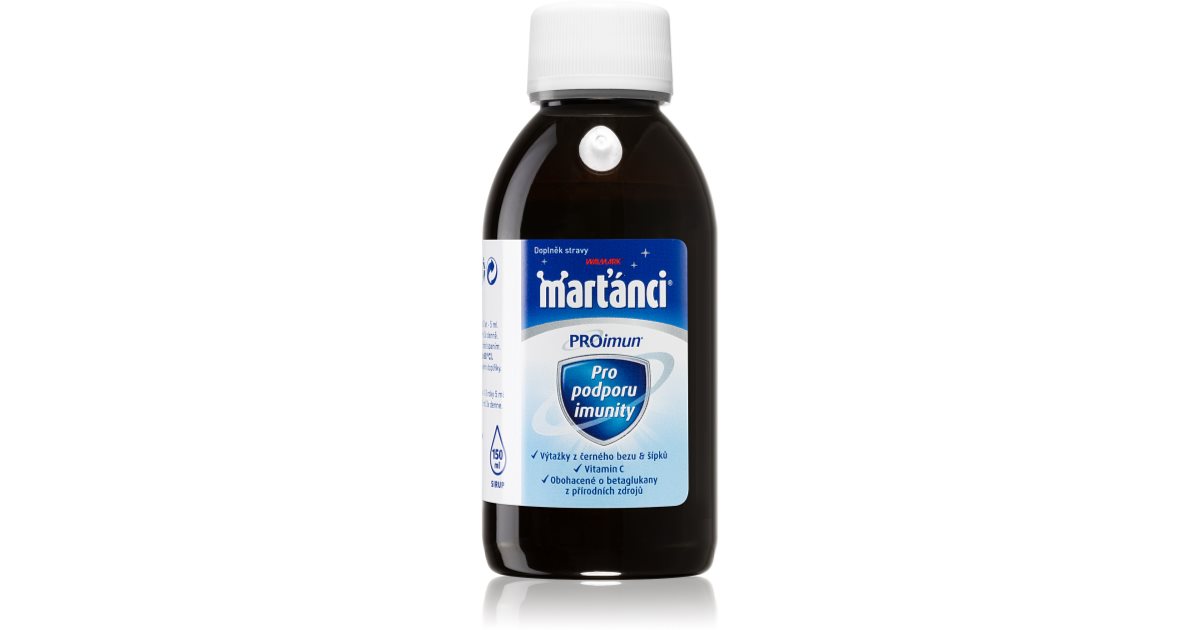 Marťánci PROimun sirup doplněk stravy pro podporu imunitního systému ...